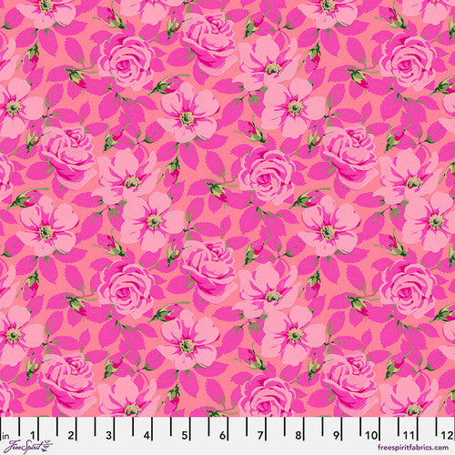 Martha Negley - Nation of Flowers - Roses Pink PWMN052 - Thread Botanica